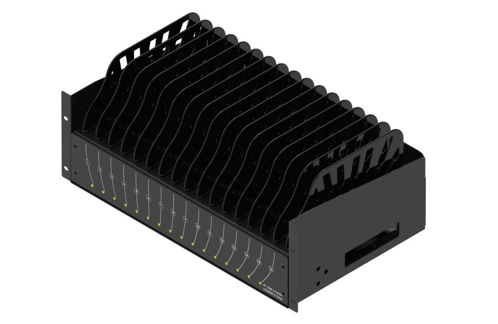 Rackmount - 16 Port Charge & Sync USB Hub - Multipad